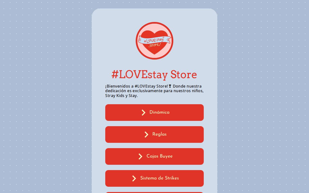 #LOVEstay Store